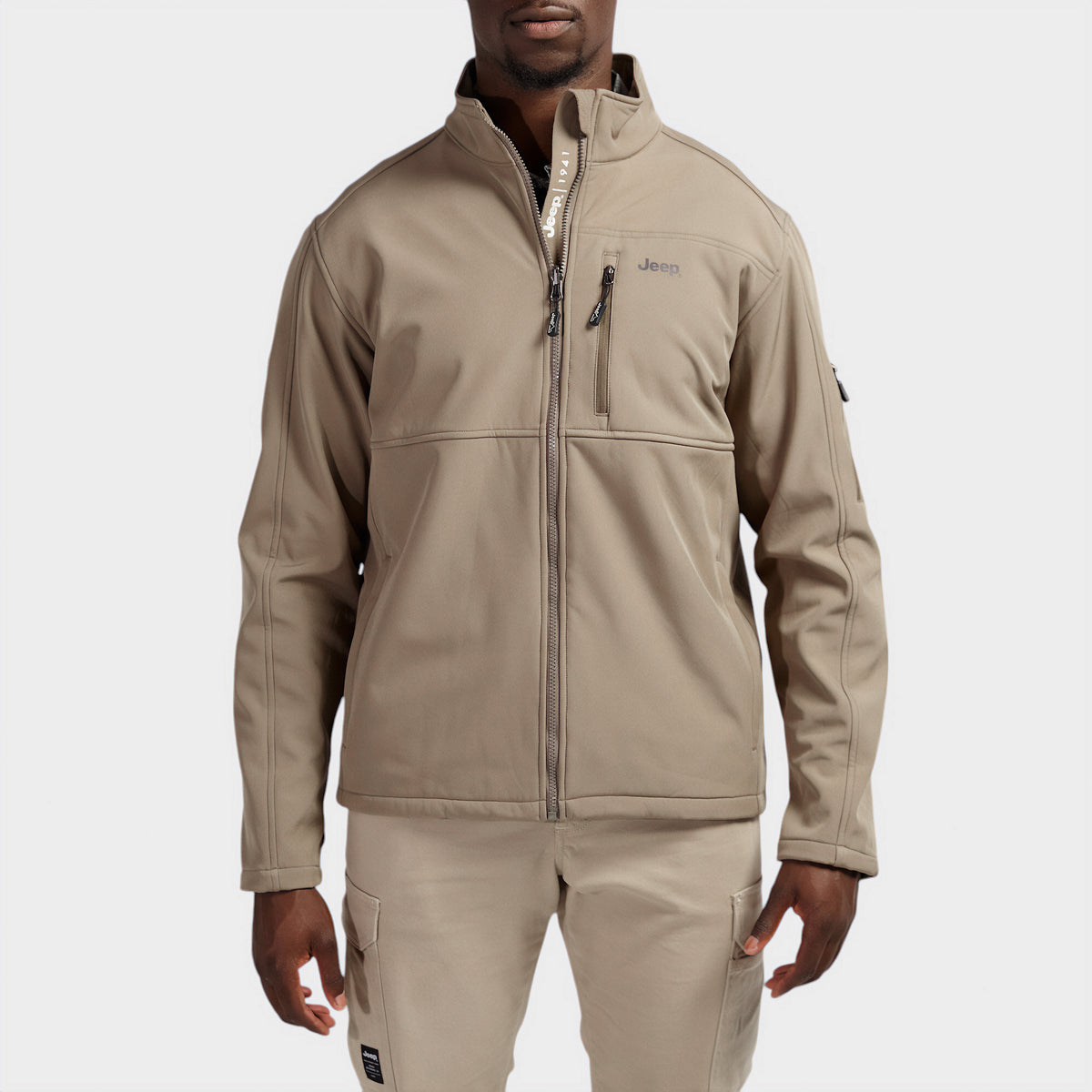 Jeep Funnel Neck Softshell Jacket – Trappers